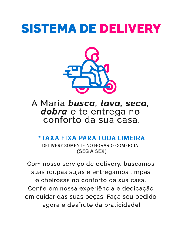 Maria Express Limeira – Lavanderia de Autoatendimento